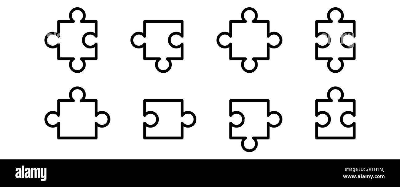 Jigsaw icon hi-res stock photography and images - Alamy