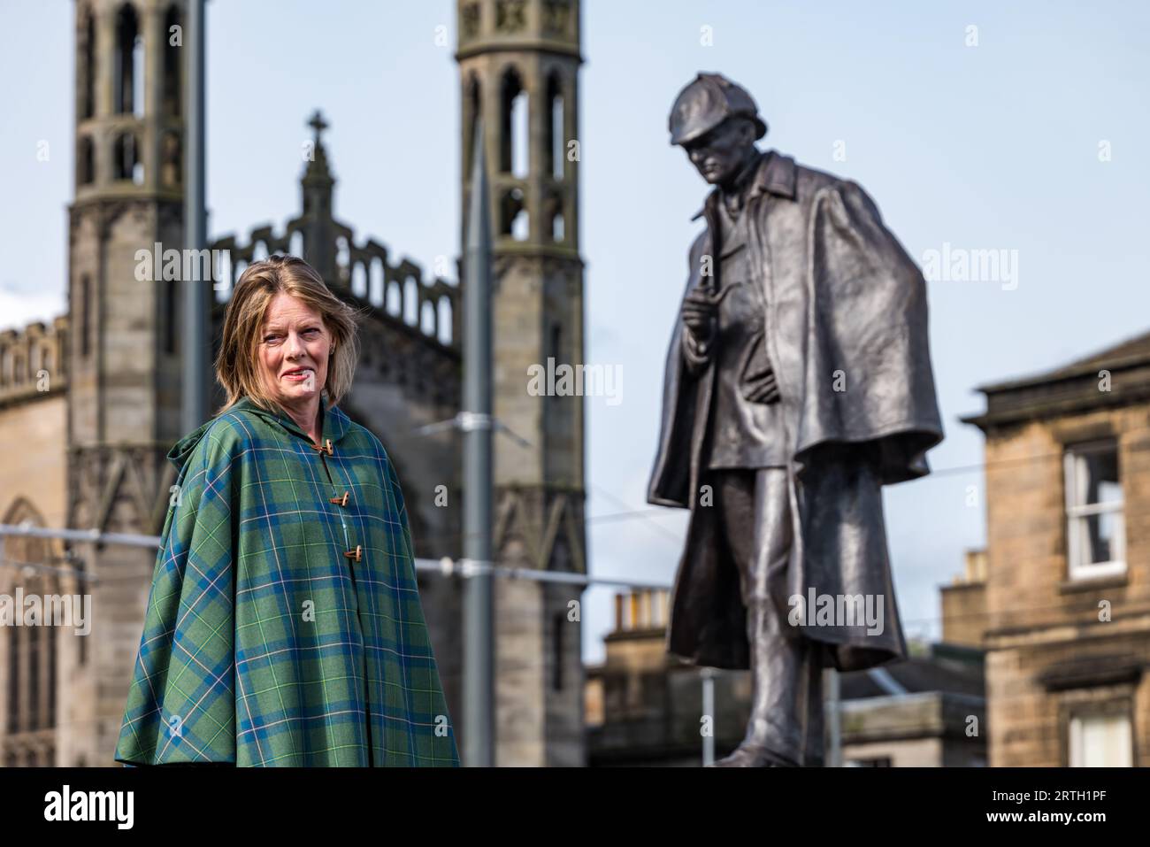 Picardy Place, Edinburgh, Scotland, UK, 13 September 2023, Sherlock ...