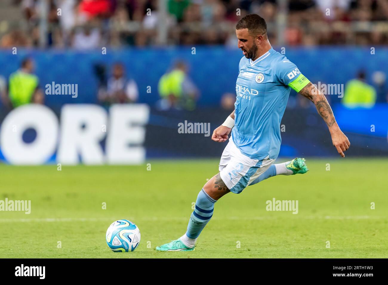 Manchester city kyle walker hi-res stock photography and images - Alamy