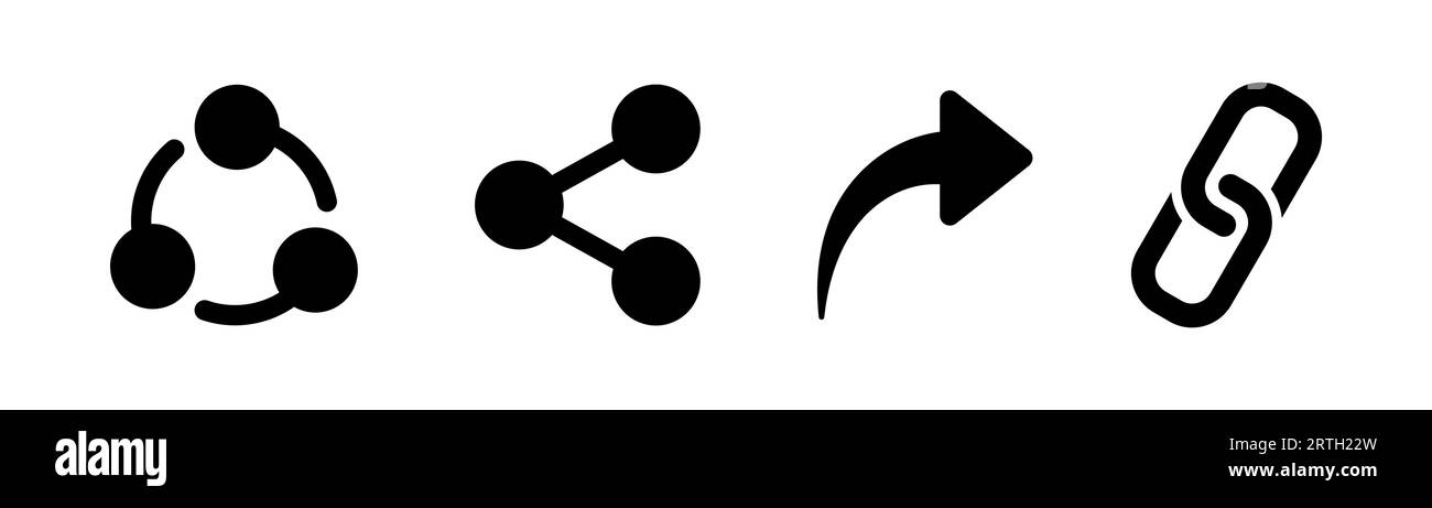 Chain if you send Stock Vector Images - Alamy