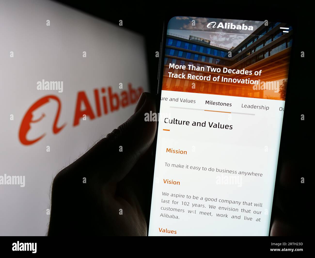 Alibaba group logo hi-res stock photography and images - Alamy