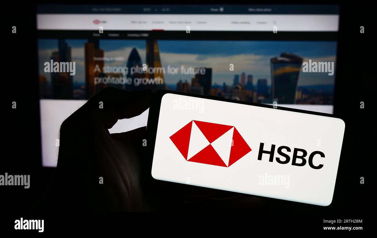 Hsbc logo hi-res stock photography and images - Alamy
