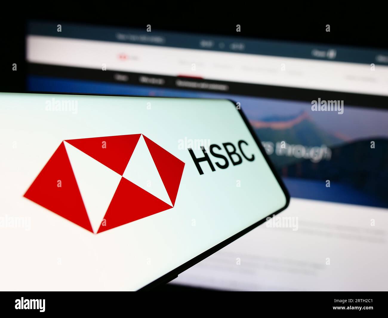Hsbc logo hi-res stock photography and images - Alamy