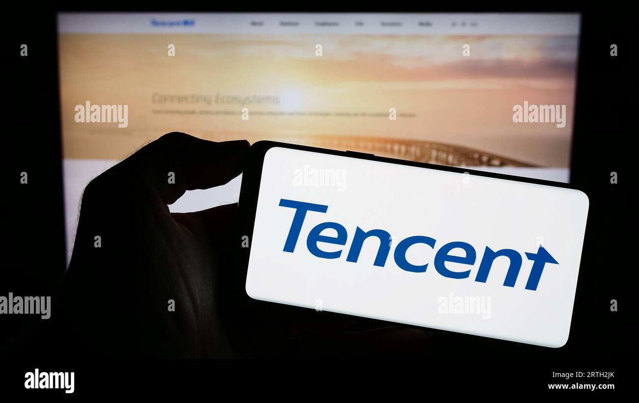 Tencent logo hi-res stock photography and images - Alamy