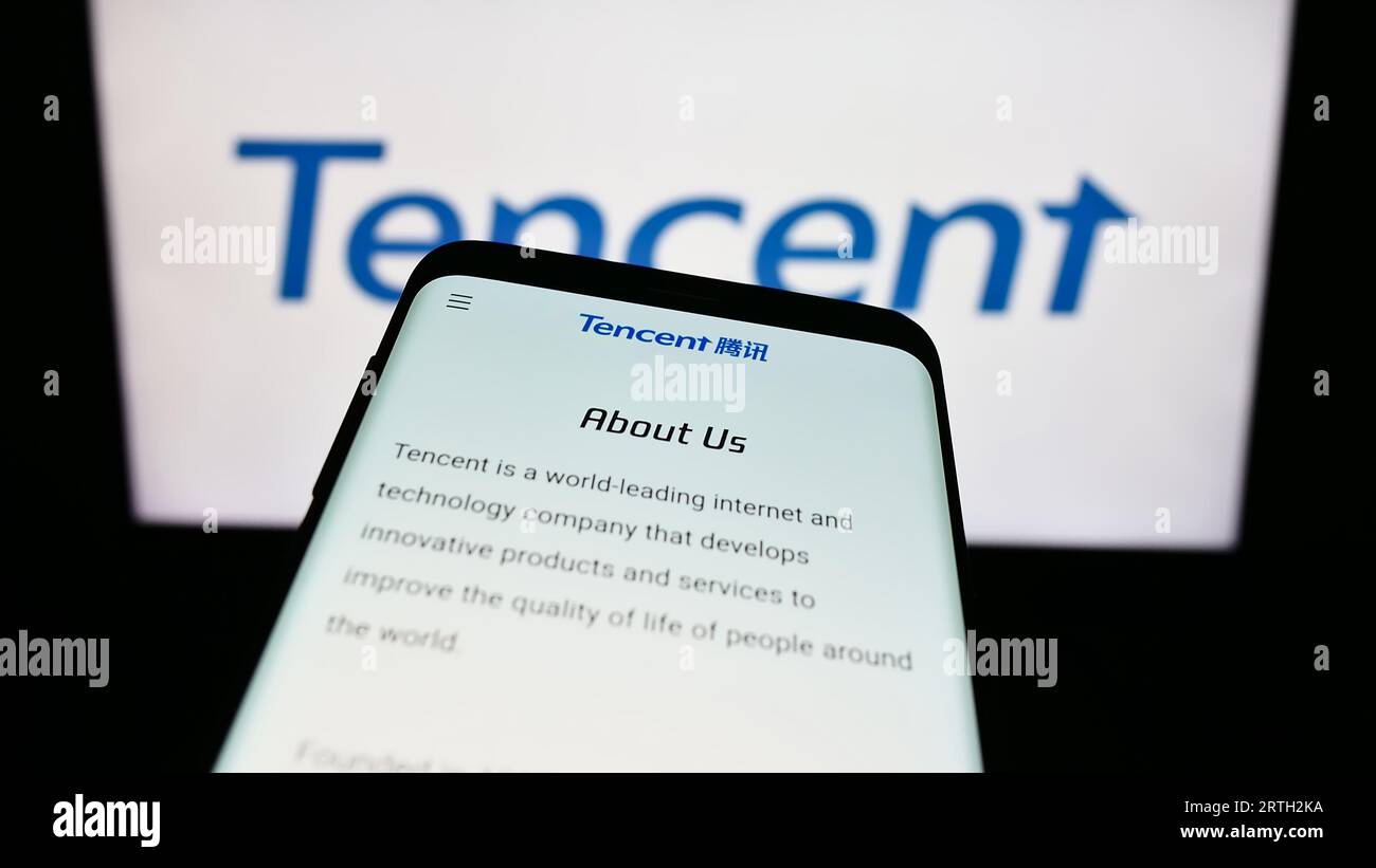 Tencent logo hi-res stock photography and images - Alamy
