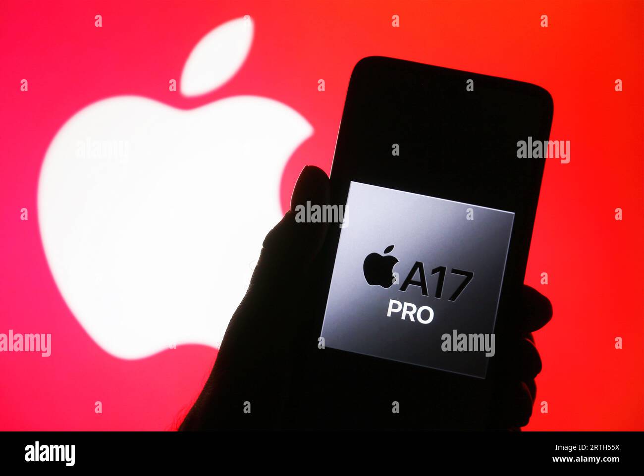 Apple a17 pro chip hi-res stock photography and images - Alamy