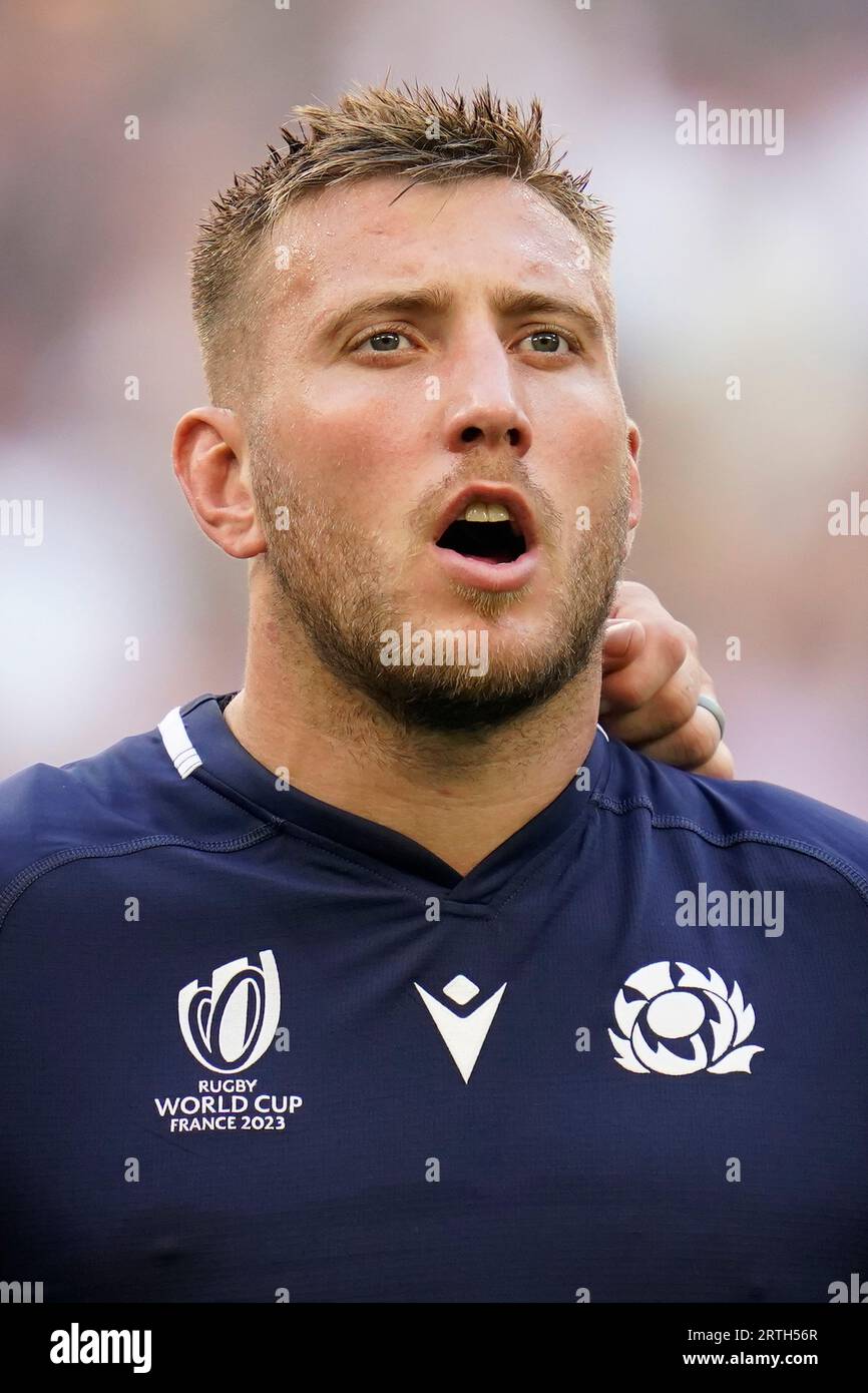 Scotland's Matt Fagerson ahead of the 2023 Rugby World Cup Pool B match ...