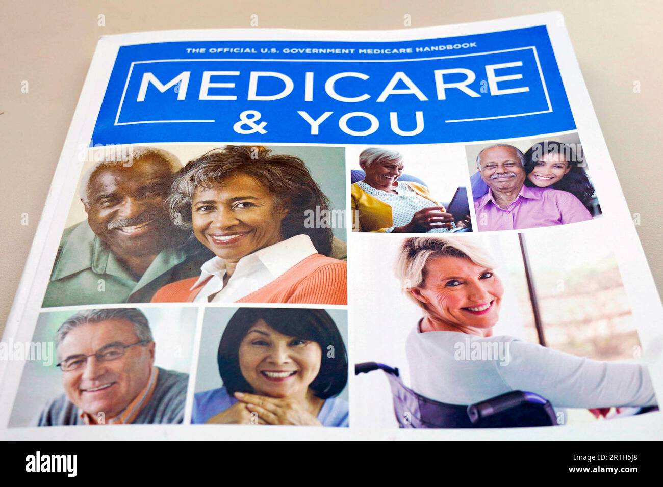 FILE - In this Nov. 8, 2018 file photo, the U.S. Medicare Handbook is ...