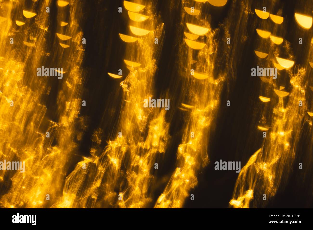 Illustration blurred yellow bokeh hi-res stock photography and images ...