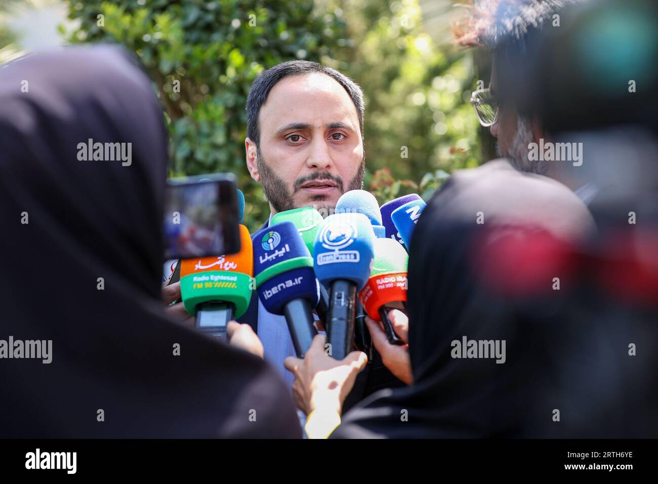 Tehran, Iran. 13th Sep, 2023. ALI BAHADORI JAHROMI, Iranian government ...