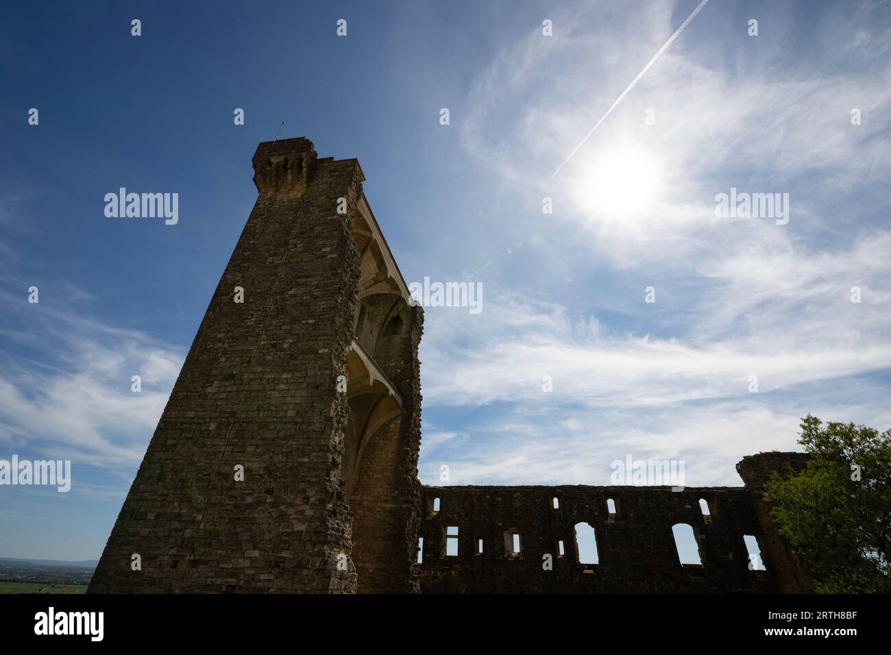 Château de Châteauneuf-du-Pape Destroyed by the Germans in World War II ...