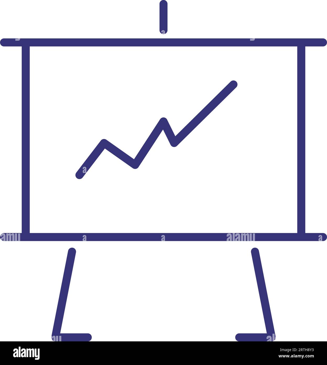 Presentation stand diagram line hi-res stock photography and images - Alamy