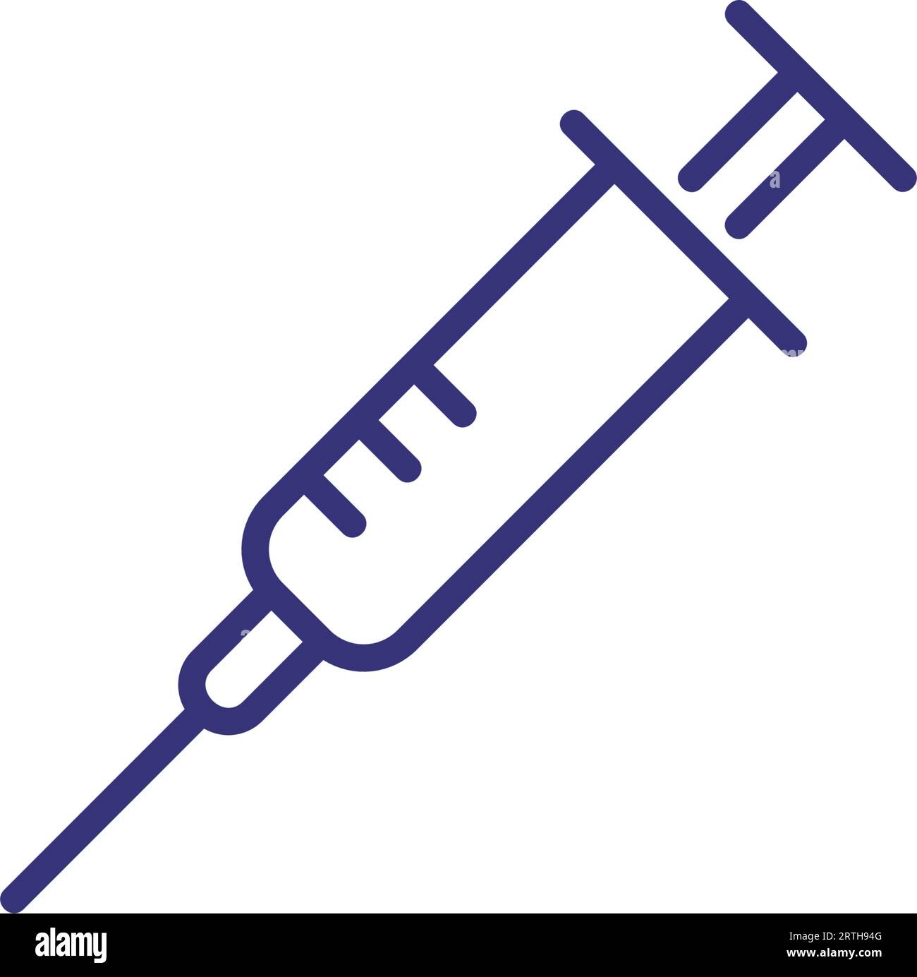 Single dose syringe Stock Vector Images - Alamy
