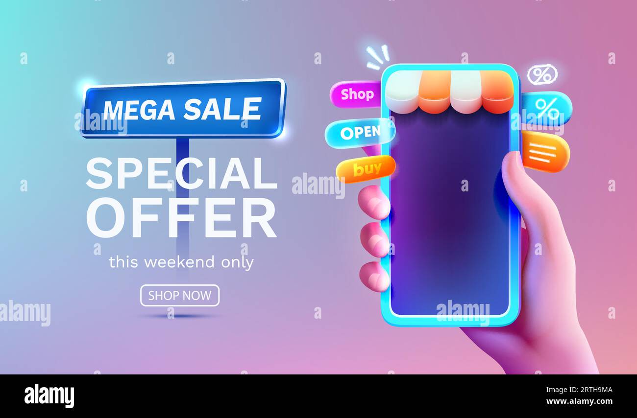 3d smartphone message box Stock Vector Images - Alamy