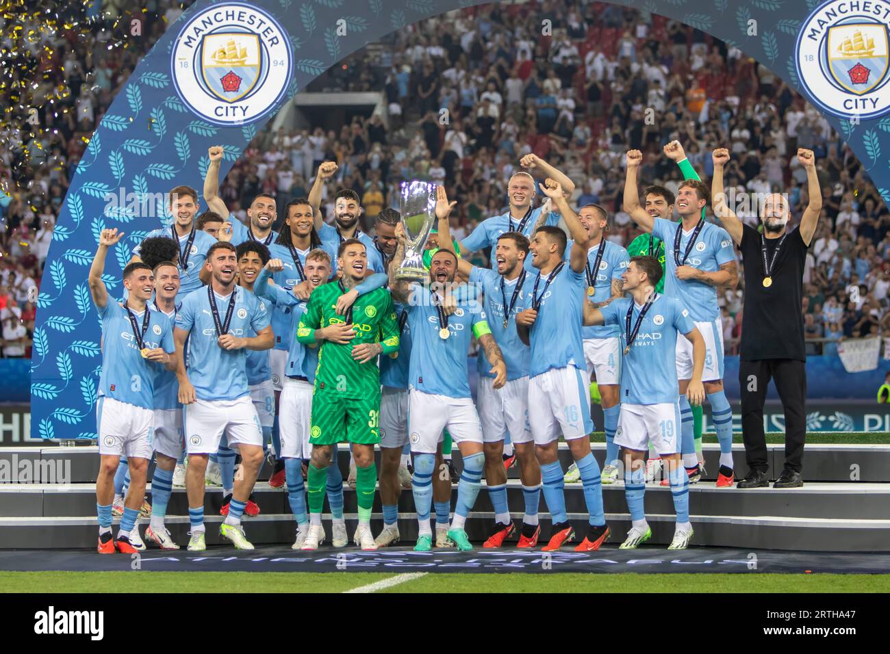 Manchester city football team 2023 hi-res stock photography and images ...