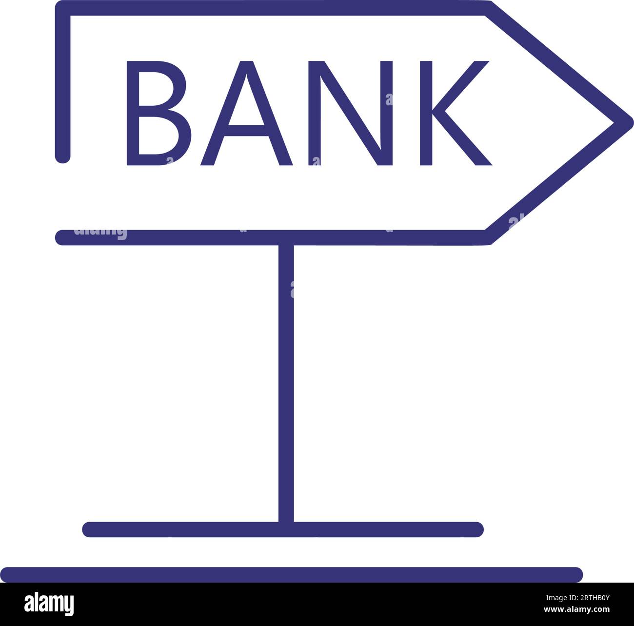 Bank way Cut Out Stock Images & Pictures - Alamy