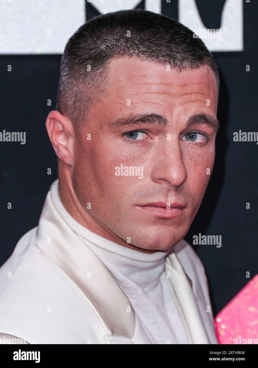 NEWARK, NEW JERSEY, USA - SEPTEMBER 12: Colton Haynes arrives at the ...