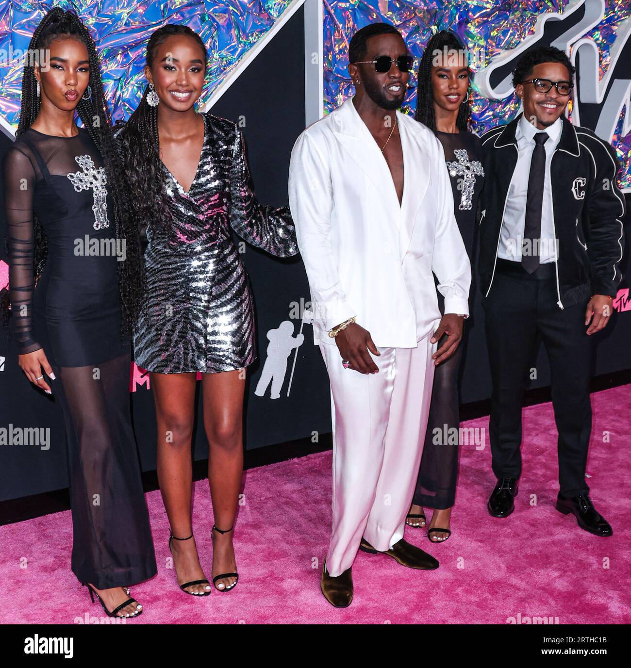NEWARK, NEW JERSEY, USA - SEPTEMBER 12: Jessie James Combs, Chance ...