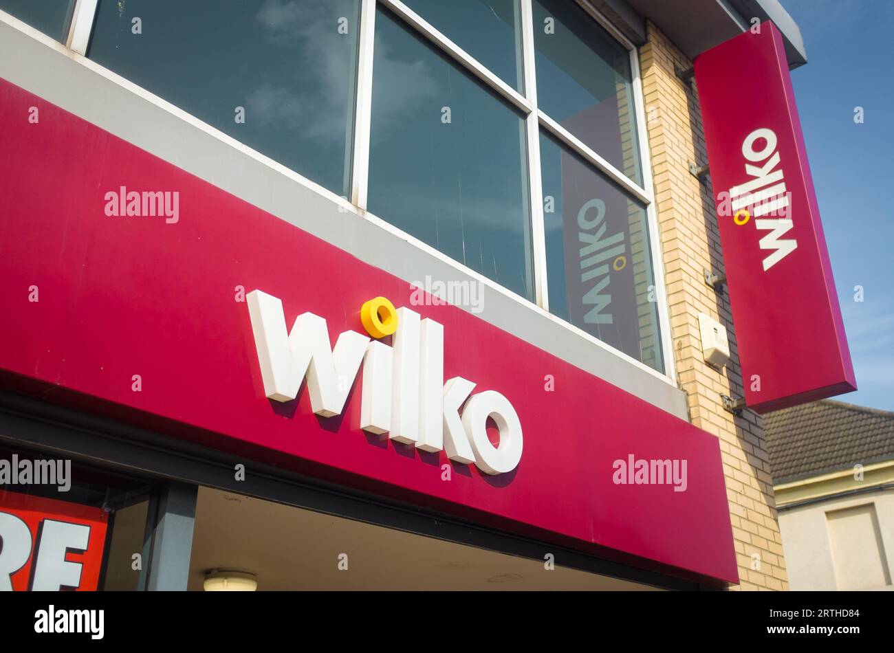 Wilko supermarket signage Stock Photo - Alamy
