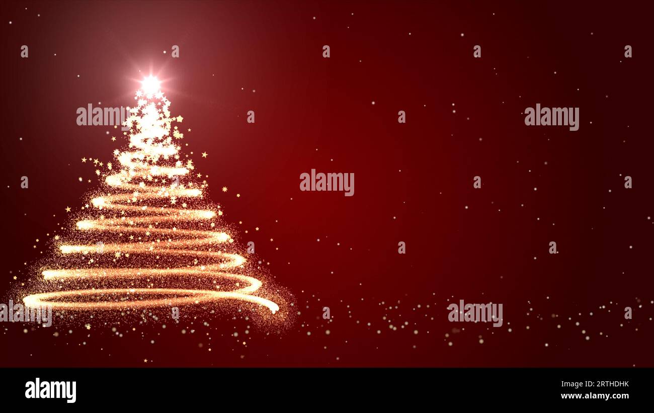 Spinning glowing red stars on hi-res stock photography and images - Alamy