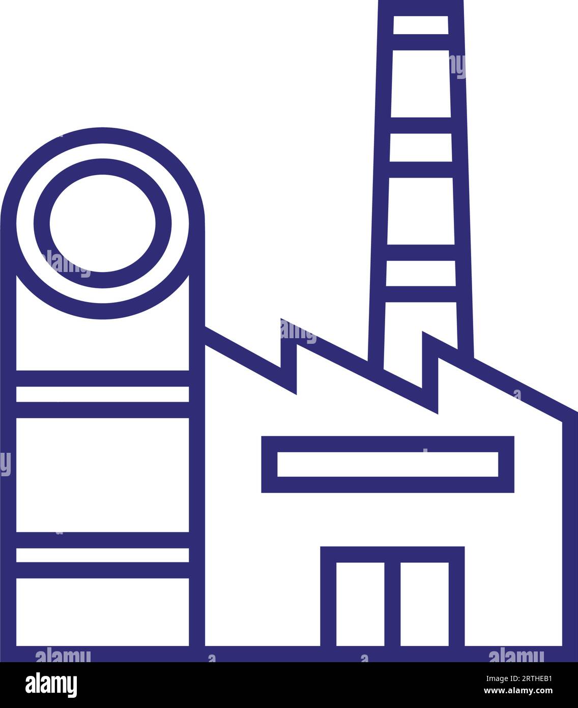 Industry line icon Stock Vector Image & Art - Alamy