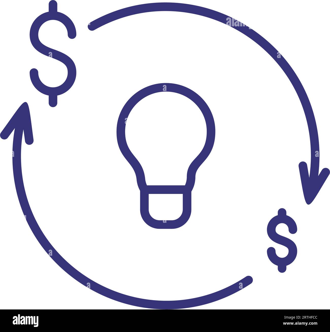 Eureka circle Stock Vector Images - Alamy