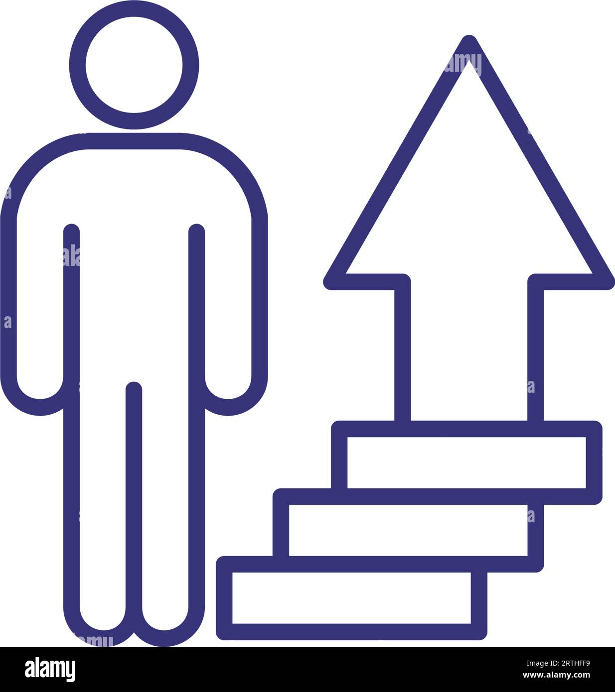 Personal development line icon Stock Vector Image & Art - Alamy