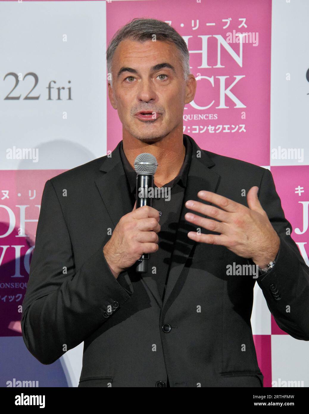 Tokyo, Japan. 13th Sep, 2023. Director Chad Stahelski attends the Japan ...