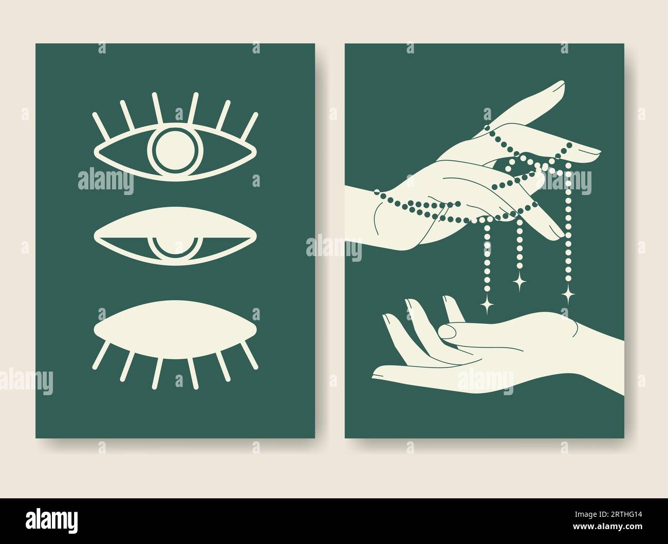 Magician poster modern hi-res stock photography and images - Alamy