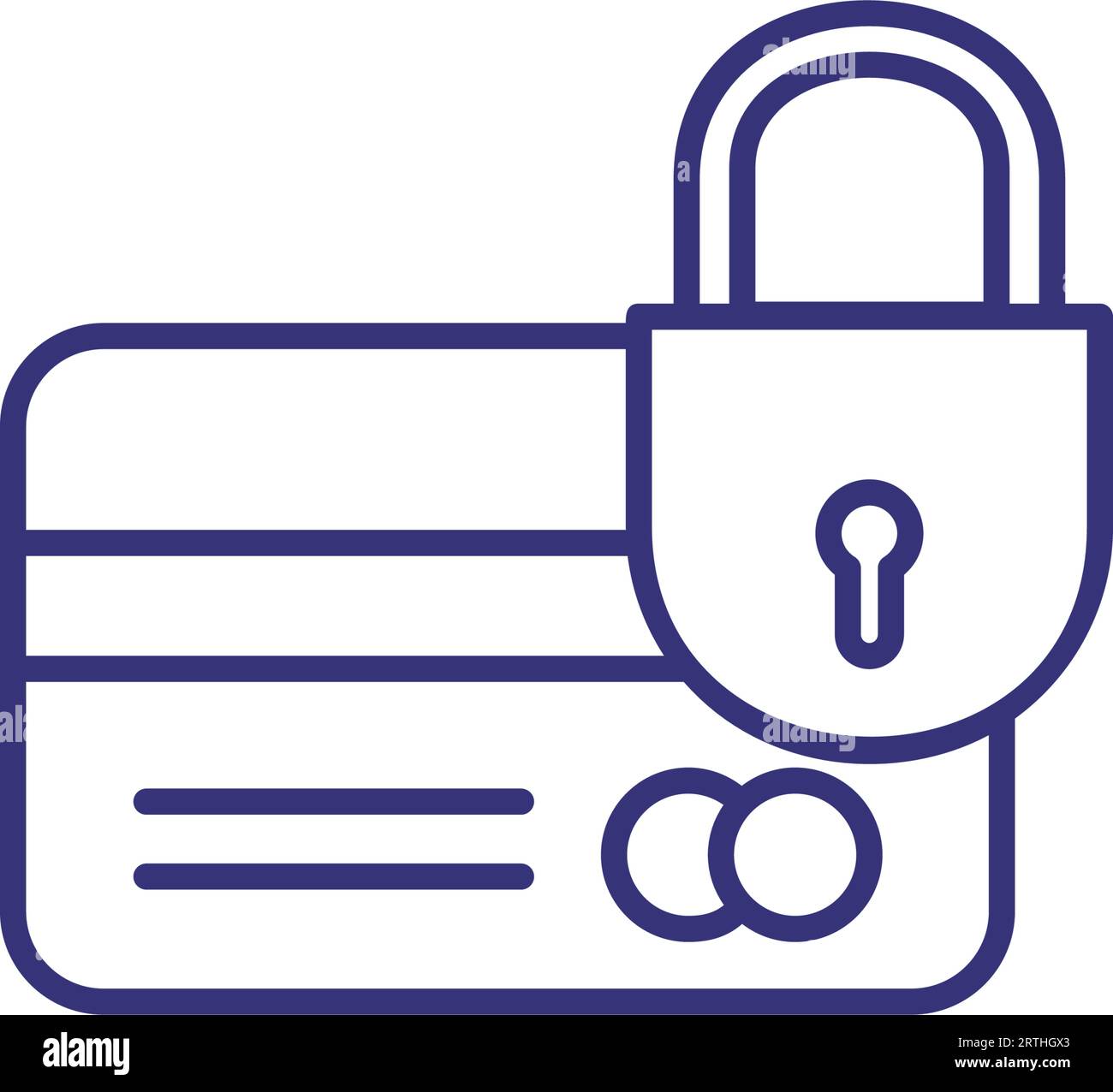 Minimal credit card logo Stock Vector Images - Alamy