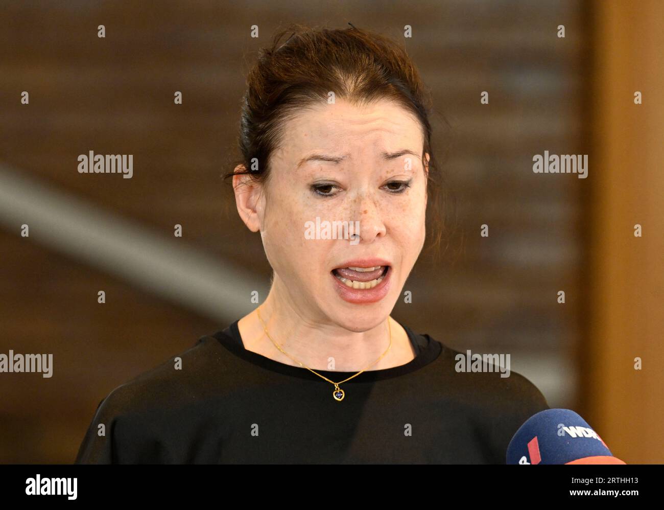 Cologne, Germany. 13th Sep, 2023. Museum director Dr. Shao-Lan Hertel ...