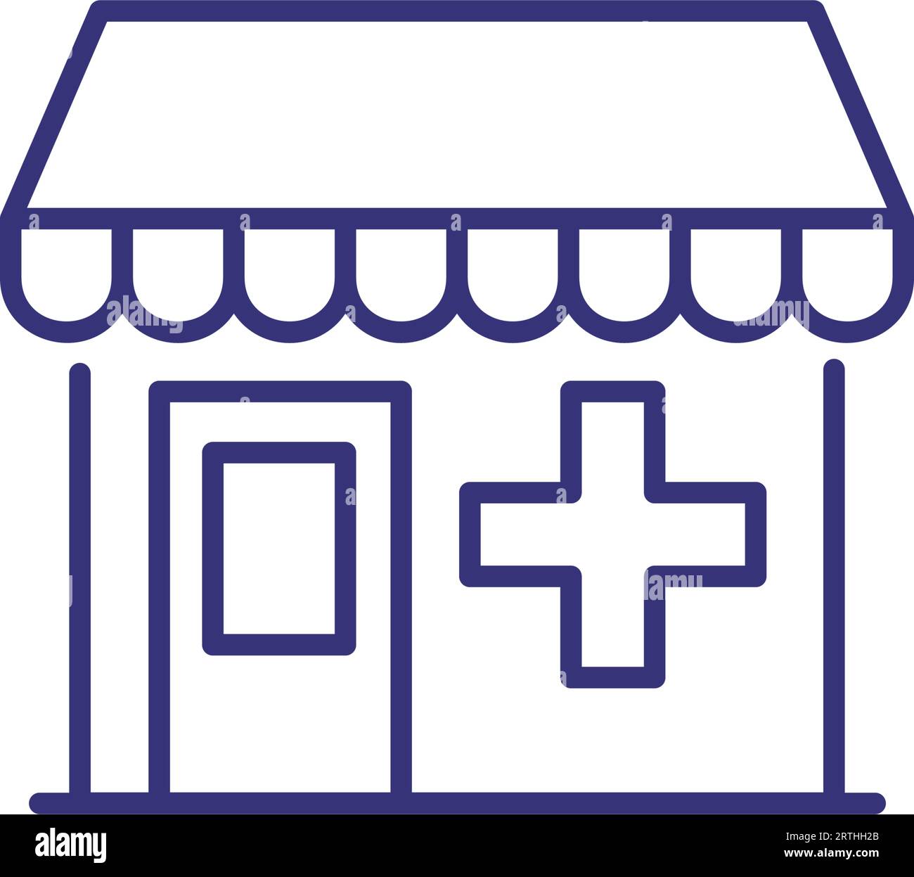 Pharmacy building exterior Cut Out Stock Images & Pictures - Alamy