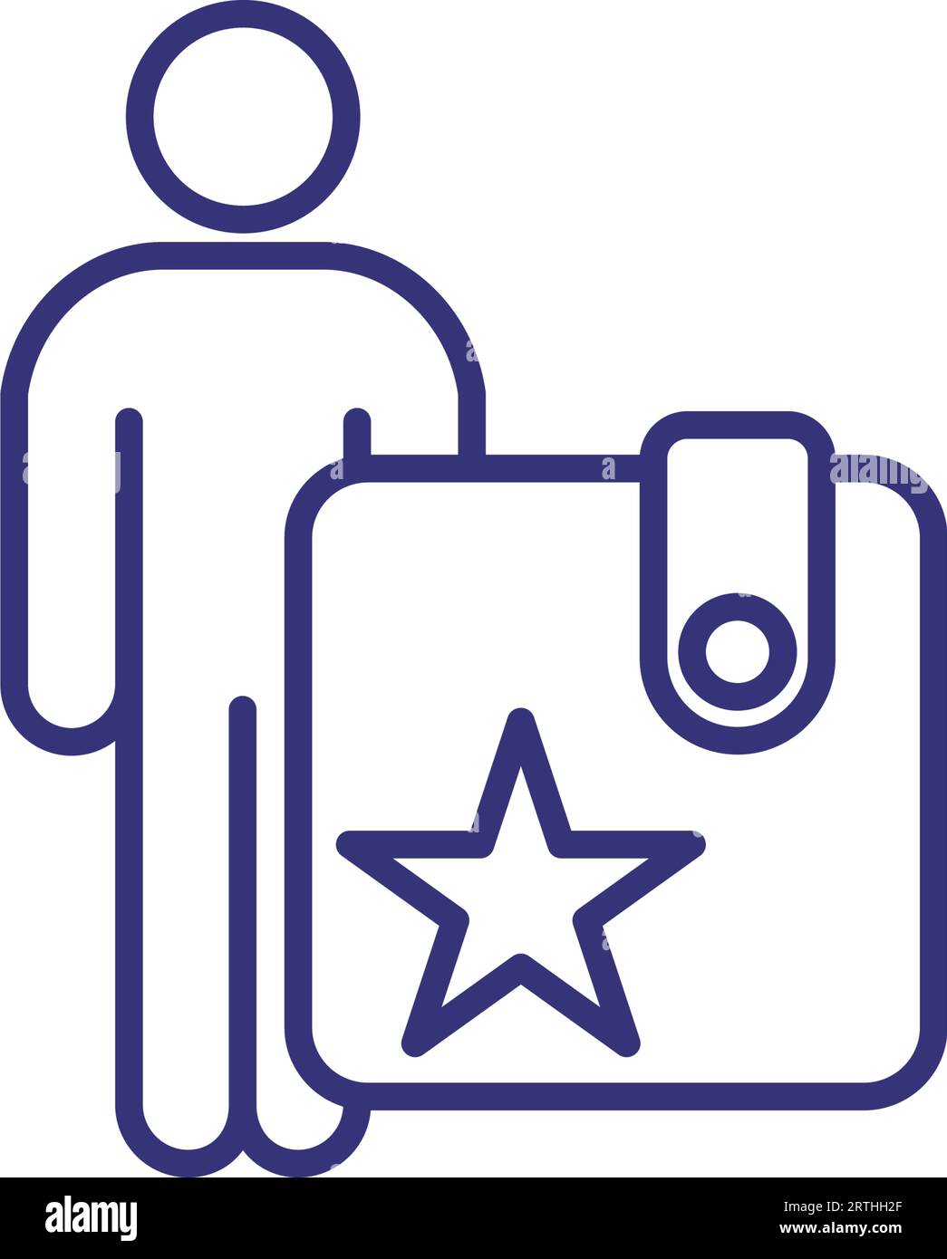 VIP client line icon Stock Vector Image & Art - Alamy