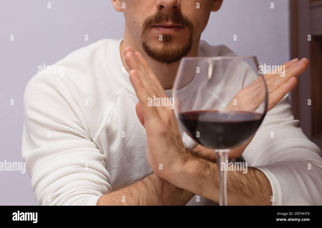 Refusal man hi-res stock photography and images - Alamy