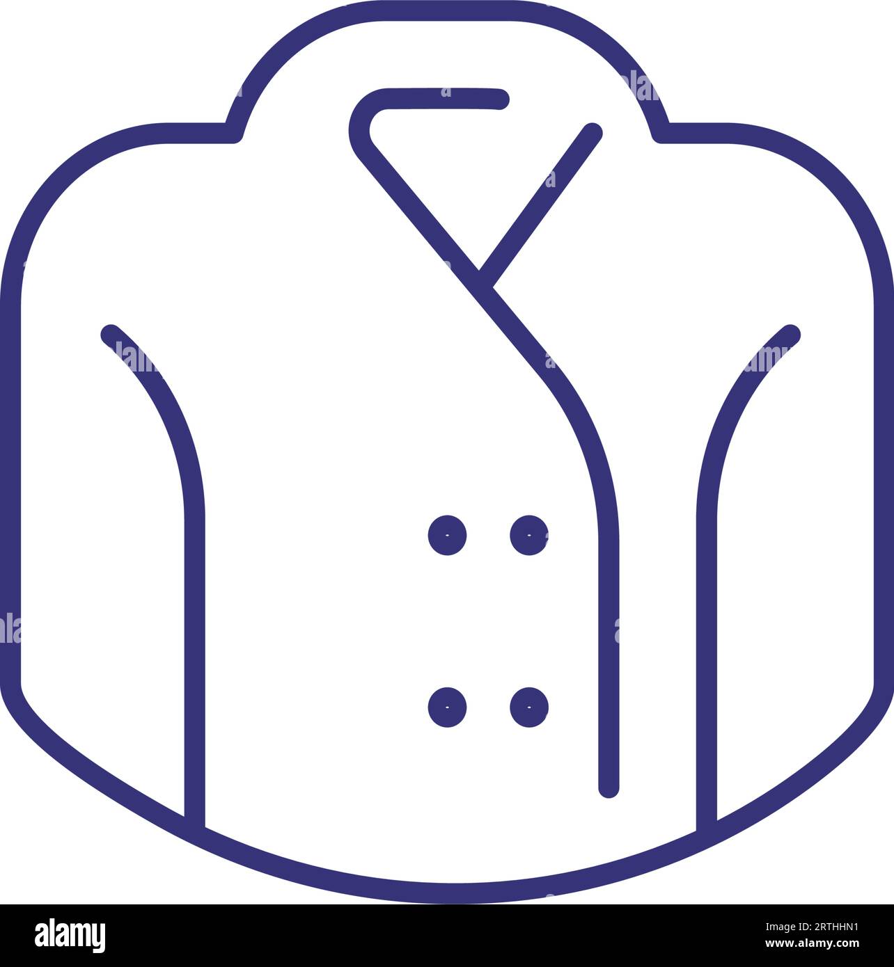 Chef uniform line icon Stock Vector Image & Art - Alamy