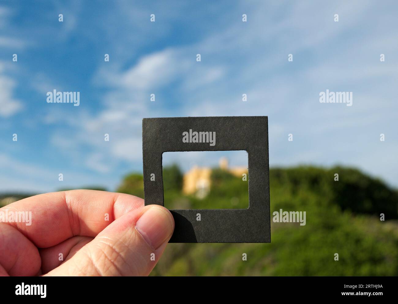 Framing the landscape hi-res stock photography and images - Alamy