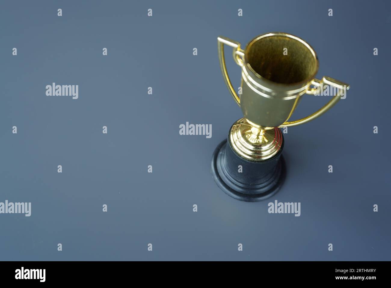 Gold championship trophy hi-res stock photography and images - Alamy