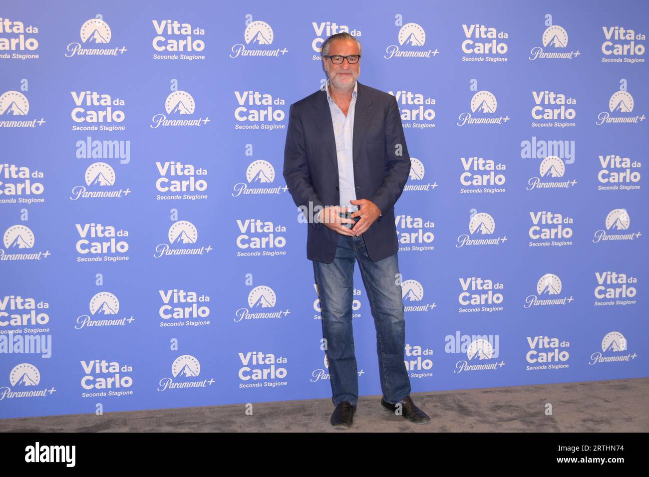 Max Tortora attends the photocall of new Paramount+ series Vita da ...