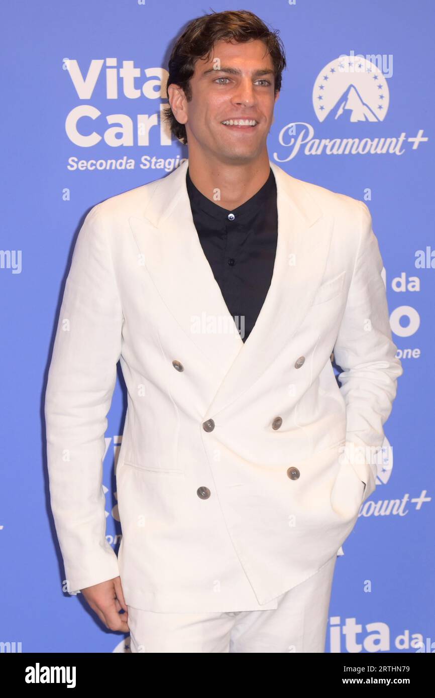 Filippo Contri attends the photocall of new Paramount+ series Vita da ...