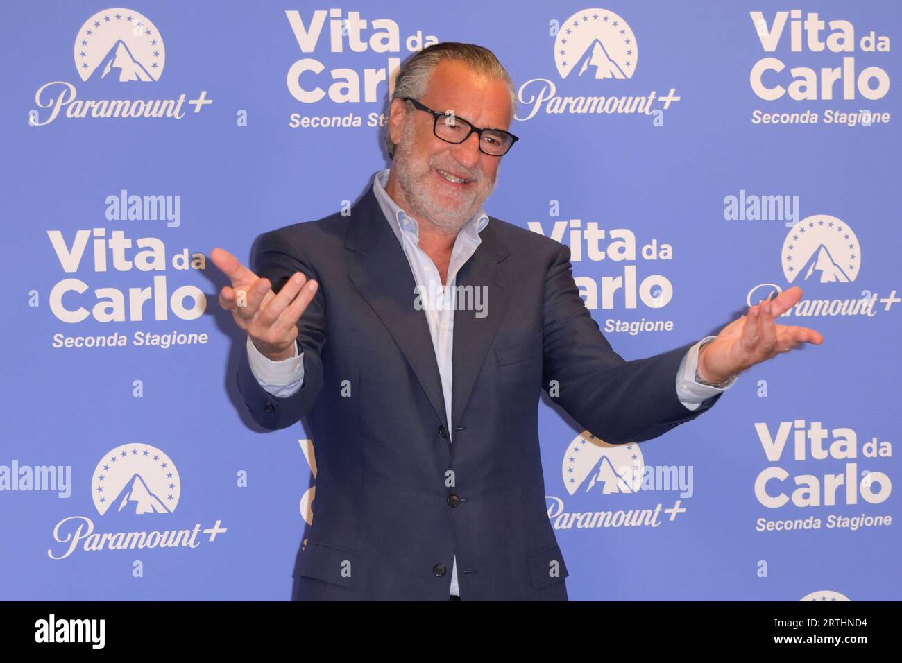 Max Tortora attends the photocall of new Paramount+ series Vita da ...