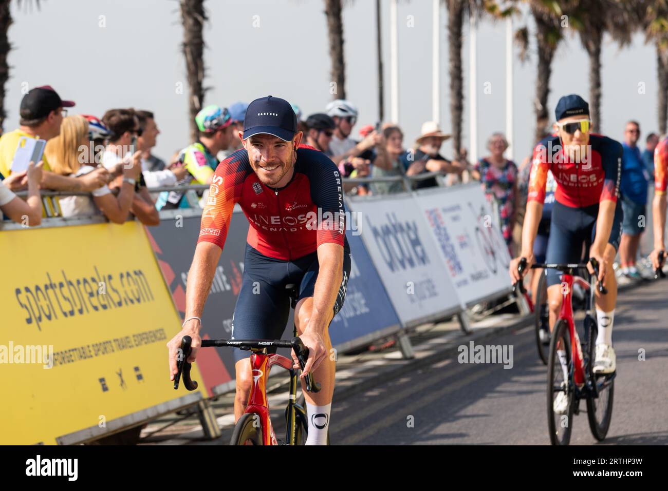 Luke Rowe of team INEOS Grenadiers at the Tour of Britain cycle race ...