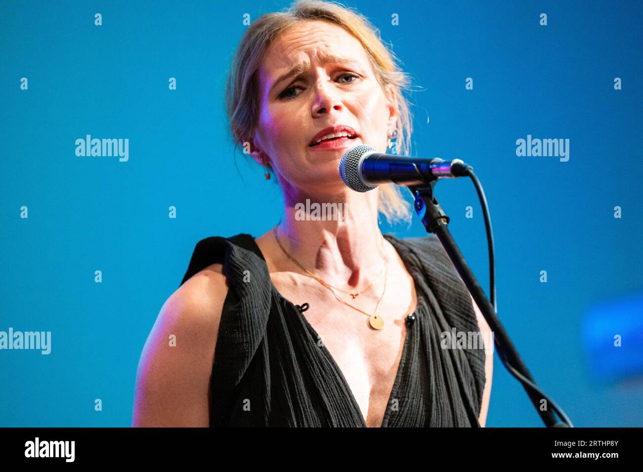 James Yorkston & Nina Persson live in Marostica (VI) Italy 09.09.2023 ...