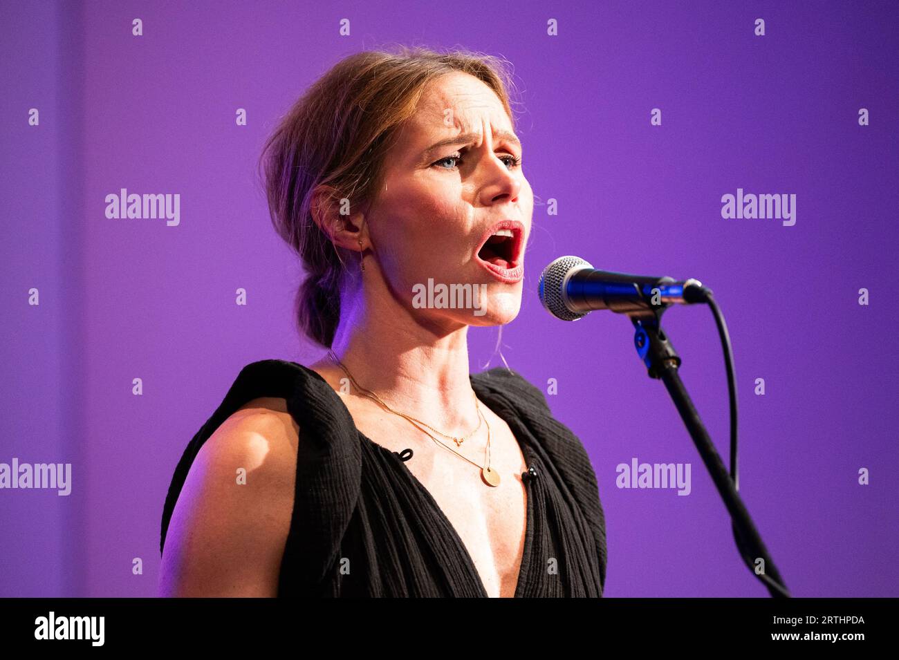 James Yorkston & Nina Persson live in Marostica (VI) Italy 09.09.2023 ...