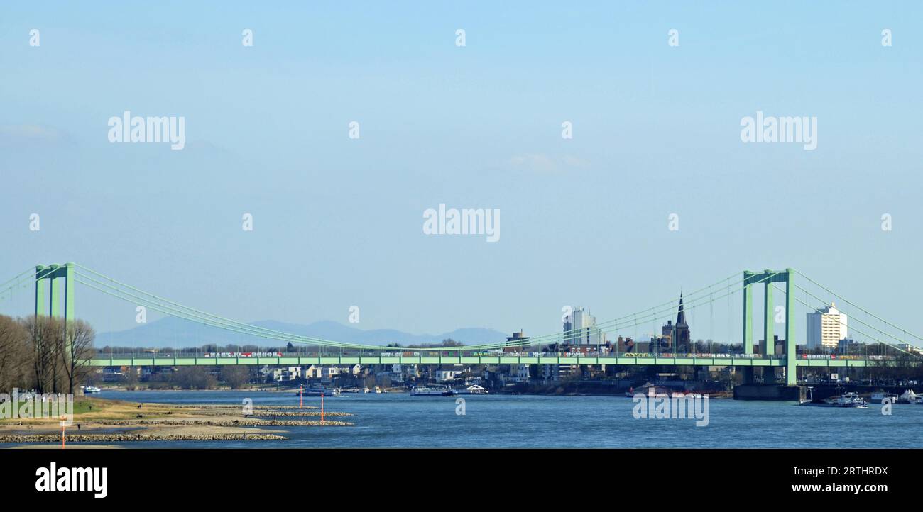 Motorway bridge rodenkirchen hi-res stock photography and images - Alamy