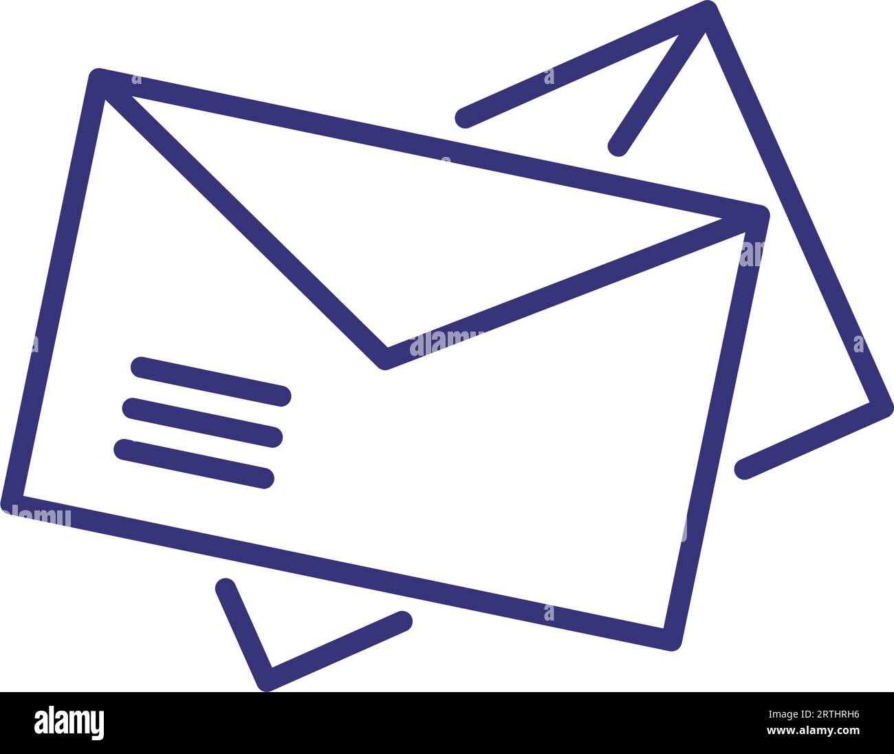 Post office linear icon hi-res stock photography and images - Alamy