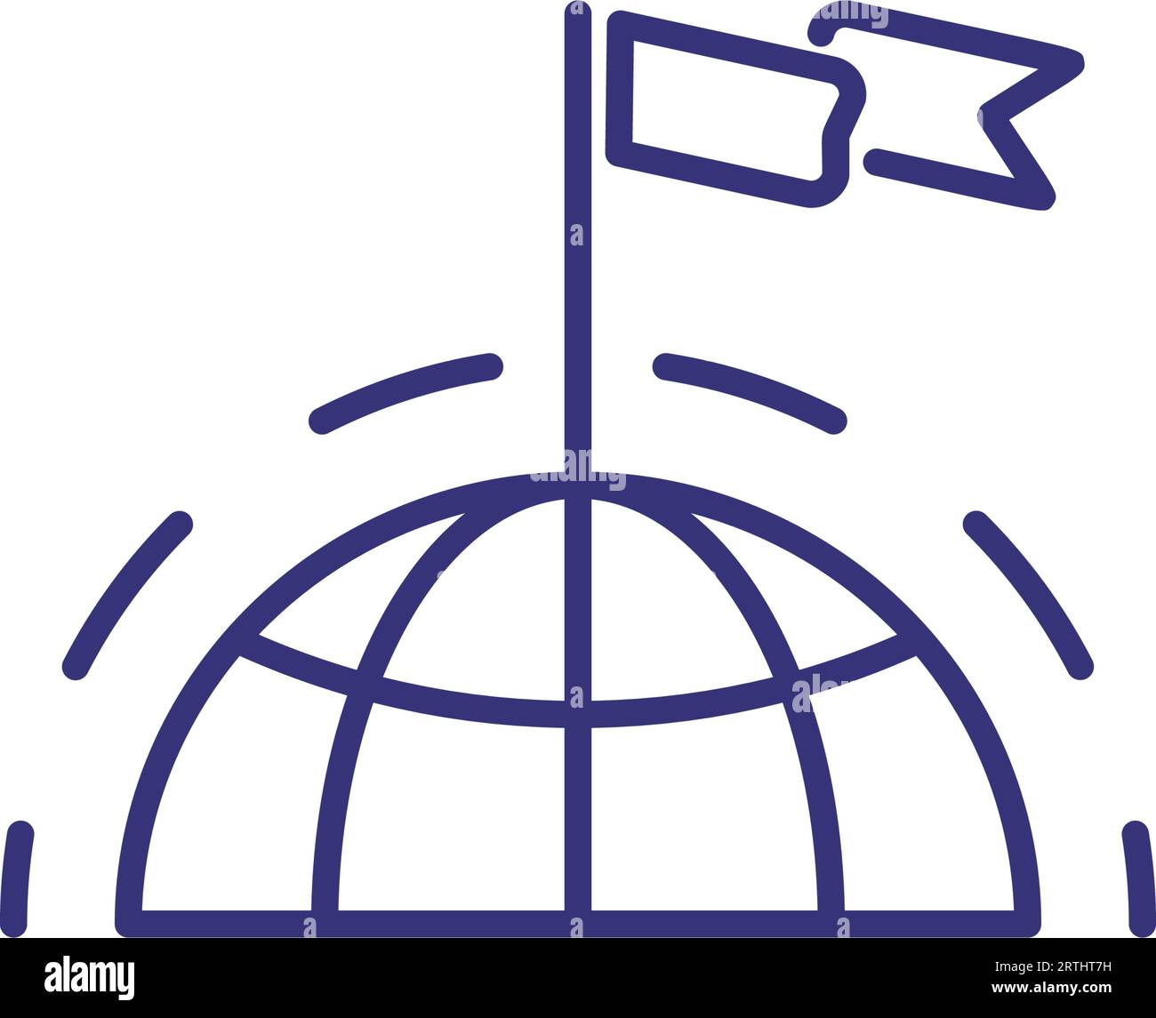 Northern hemisphere globe Cut Out Stock Images & Pictures - Alamy