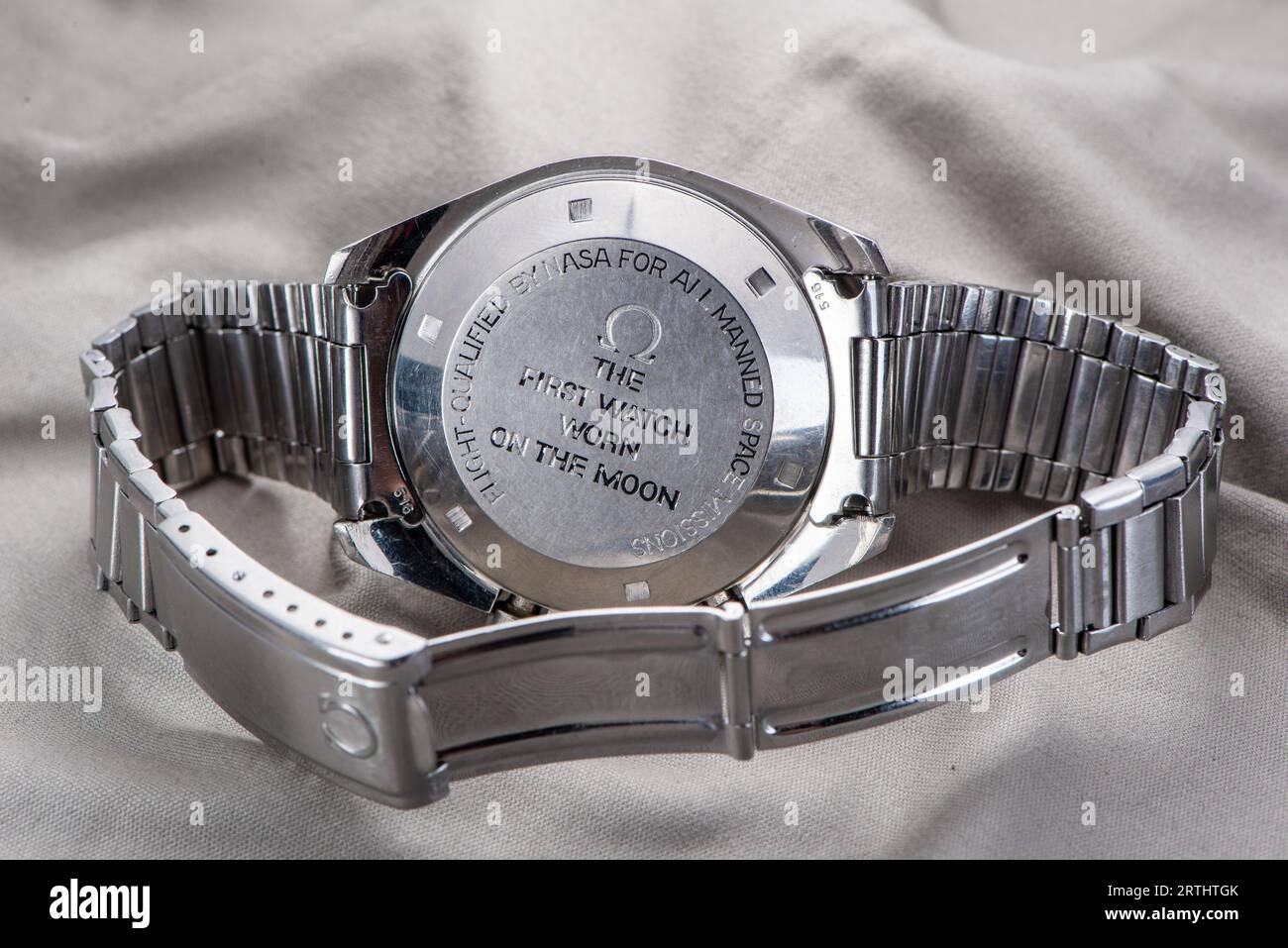 Vintage Omega Speedmaster 145.022-69 Contest Watch Stock Photo - Alamy