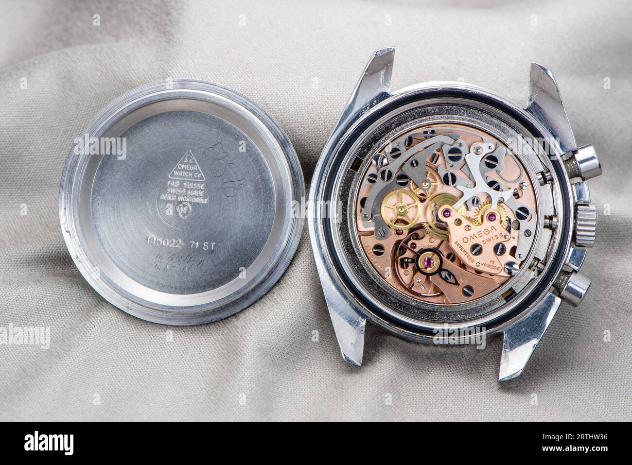 Omega Speedmaster 145.022-71 No Writing Stock Photo - Alamy