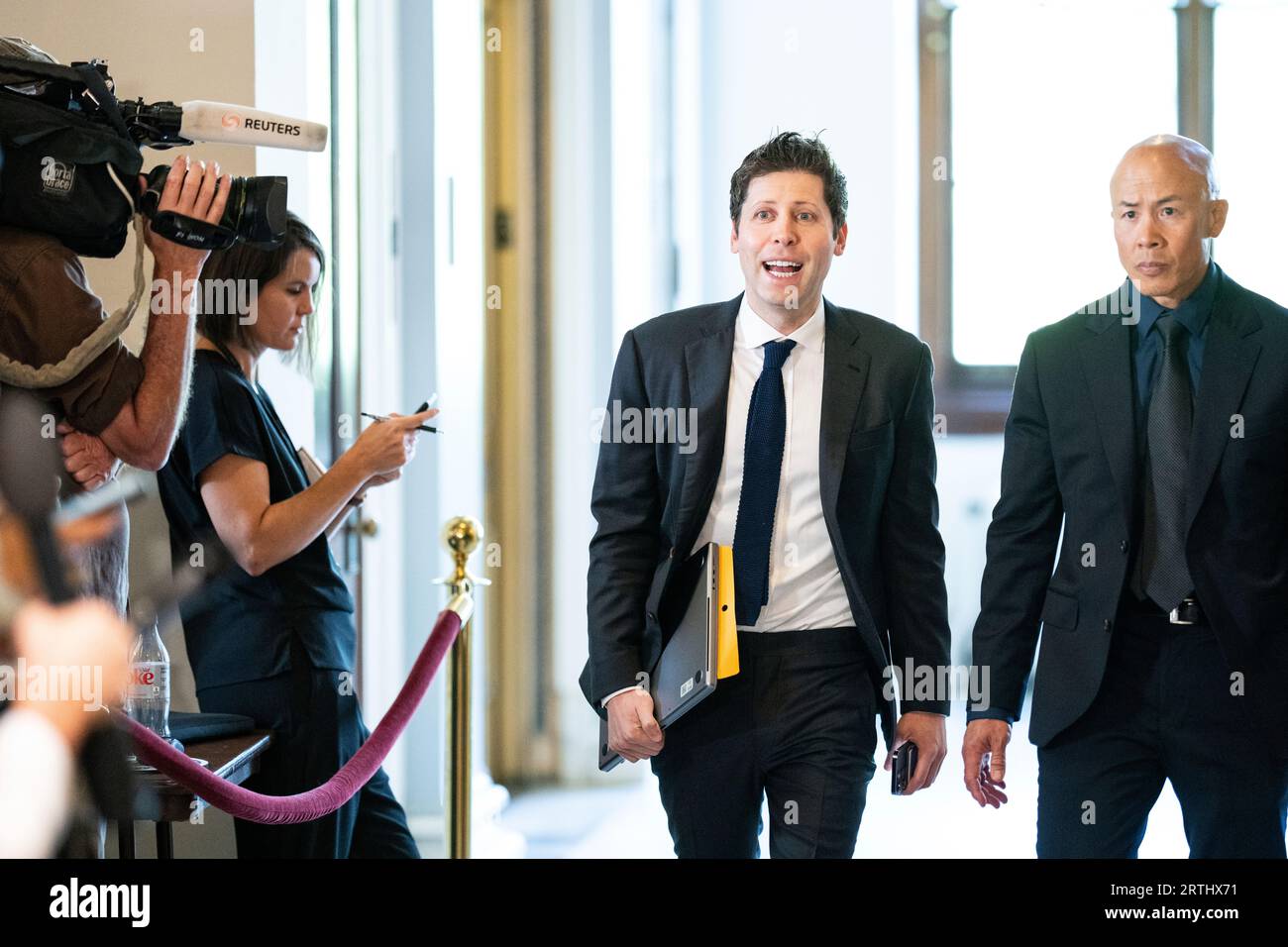 WASHINGTON - SEPTEMBER 13: OpenAI CEO Sam Altman arrives for the "AI ...