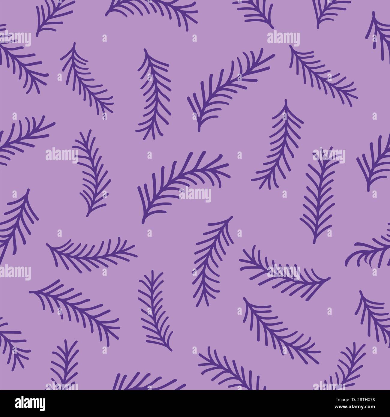Floral seamless pattern. Branch with leaves ornamental texture ...
